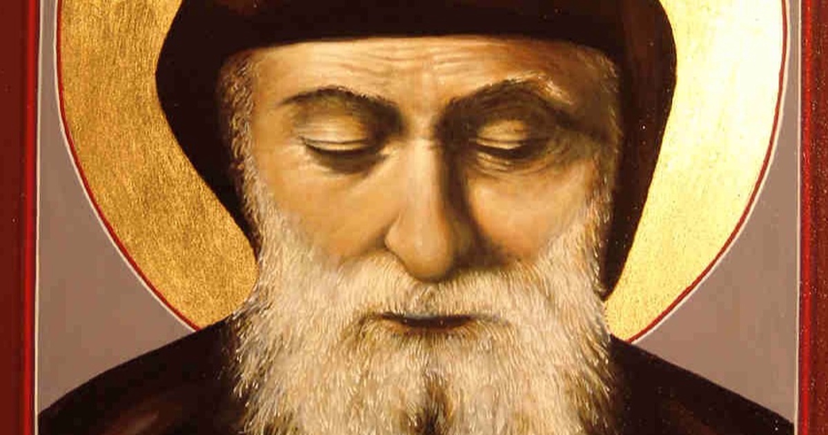 Raymond Nader i św. Charbel Makhlouf